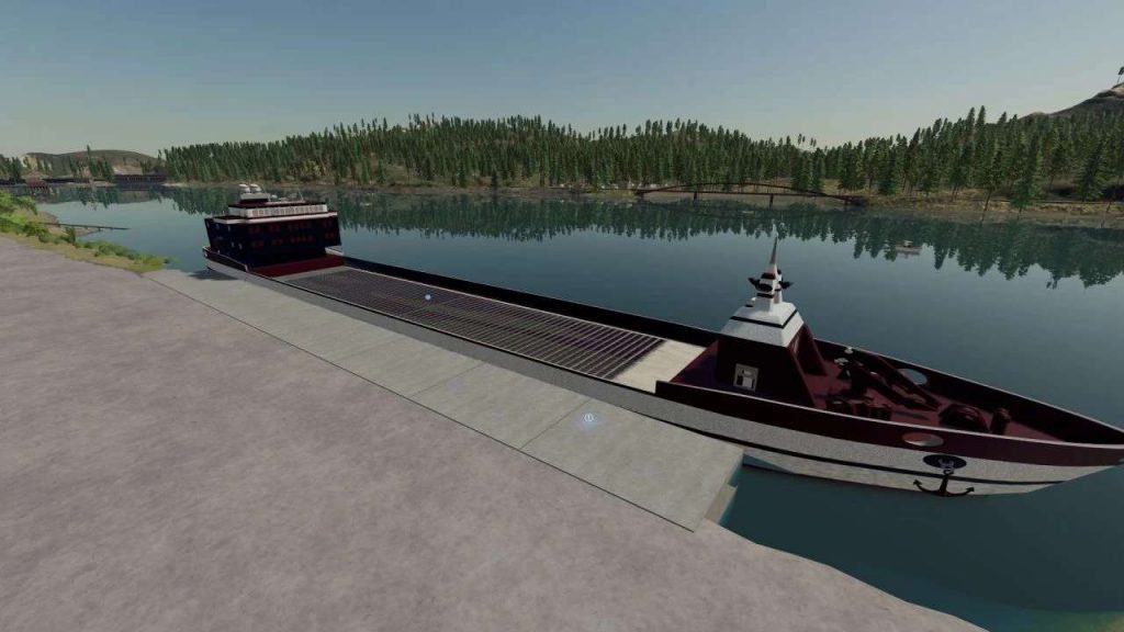 Ship with sellpoint V1.0.0.0 - FS25 / FS22 Mod