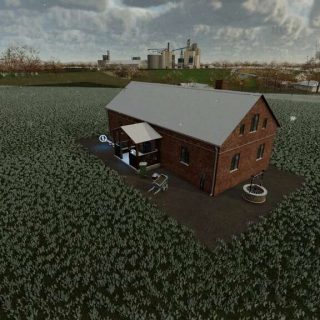 Small Brick House v1.0.0.0 - FS25 / FS22 Mod