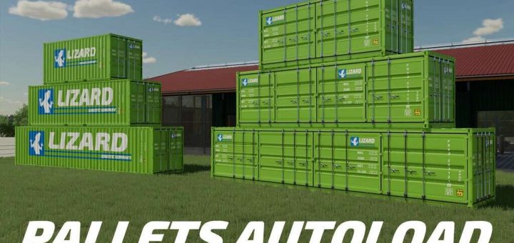 Standard Containers Mods | FS22 Mods | Farming Simulator 22 Mods