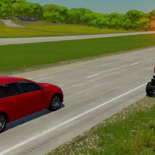 Traffic Light Trailer (Functional) v1.0.0.0 - FS25 / FS22 Mod