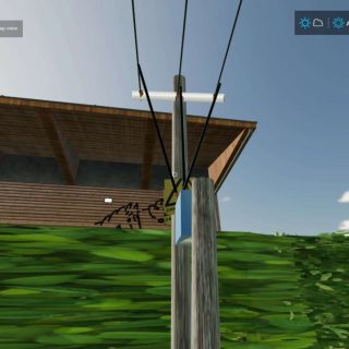 UK ELECTRICITY POLES PREFAB update version v2.0.0.0 - FS25 / FS22 Mod