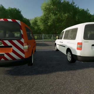 Volkswagen Caddy 2007 v1.1.0.0 - FS25 / FS22 Mod