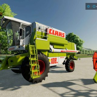 Claas Dominator 108SL v1.0.0.1 - FS25 / FS22 Mod