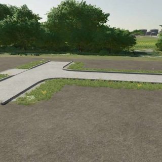 Concrete Curbs Pack v1.0.0.0 - FS25 / FS22 Mod