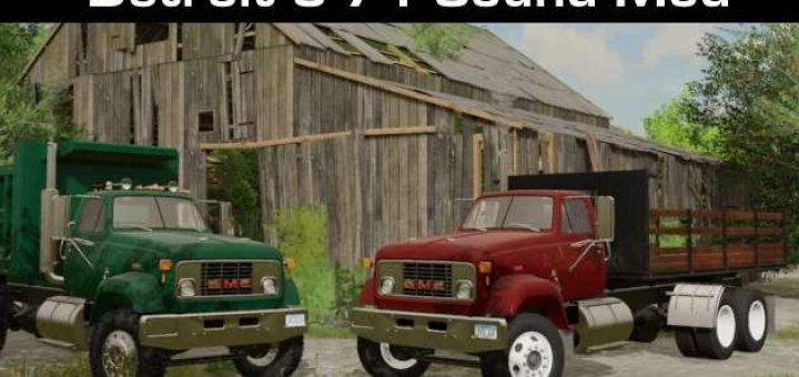 Detroit Diesel Mods | FS22 Mods | Farming Simulator 22 Mods