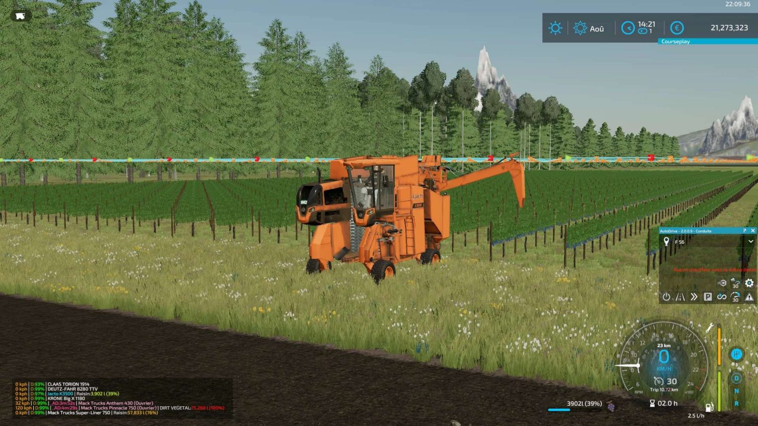 Jacto K3500 Grape v1.0.0.0 - FS25 / FS22 Mod