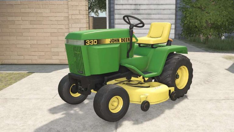 John Deere 330 Lawn Mower v1.0.0.0 - FS25 / FS22 Mod