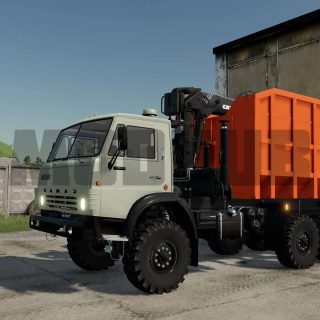 Kamaz off-road scrap Beta v1.0.0.0 - FS25 / FS22 Mod