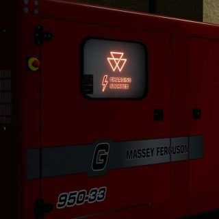 Massey Ferguson 950G Generator v1.0.0.0 - FS25 / FS22 Mod