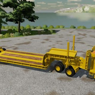 Off Highway Lowbed Trailer v1.0.0.0 - FS25 / FS22 Mod