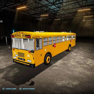School Bus v1.0.0.0 - FS25 / FS22 Mod