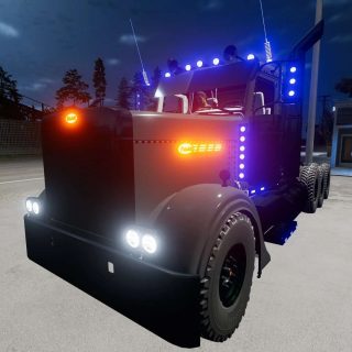 Silverback Peterbilt 389 Daycab v1.0.0.2 - FS25 / FS22 Mod