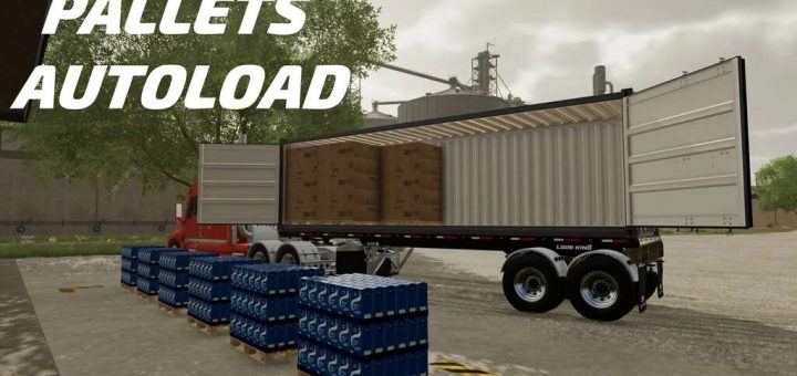 Titan Standard Containers Mods | FS22 Mods | Farming Simulator 22 Mods