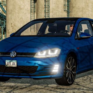 Volkswagen Golf GTI v1.1.0.0 - FS25 / FS22 Mod
