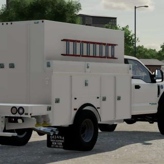 2022 Ford F600 Service Truck V1.0.0.0 - FS25 / FS22 Mod