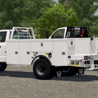 2022 Ford F600 Service Truck V1.0.0.0 - FS25 / FS22 Mod