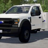 2022 Ford F600 Service Truck V1.0.0.0 - FS25 / FS22 Mod
