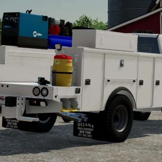 2022 Ford F600 Service Truck V1.0.0.0 - FS25 / FS22 Mod