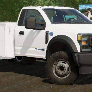 2022 Ford F600 Service Truck V1.0.0.0 - FS25 / FS22 Mod