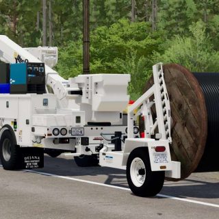 2022 Ford F600 Service Truck V1.0.0.0 - FS25 / FS22 Mod