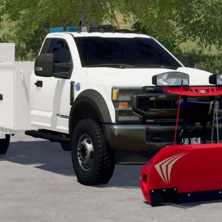 2022 Ford F600 Service Truck V1.0.0.0 - FS25 / FS22 Mod