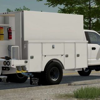 2022 Ford F600 Service Truck V1.0.0.0 - FS25 / FS22 Mod