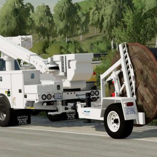 2022 Ford F600 Service Truck V1.0.0.0 - FS25 / FS22 Mod