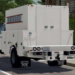 2022 Ford F600 Service Truck V1.0.0.0 - FS25 / FS22 Mod