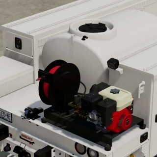 2022 Ford F600 Service Truck V1.0.0.0 - FS25 / FS22 Mod