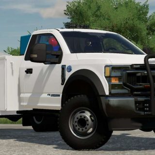 2022 Ford F600 Service Truck V1.0.0.0 - FS25 / FS22 Mod