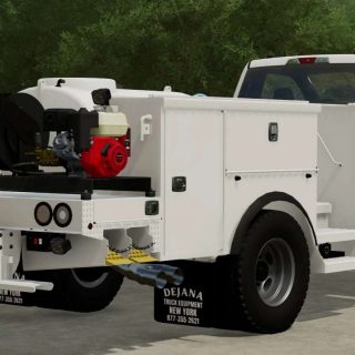 2022 Ford F600 Service Truck V1.0.0.0 - FS25 / FS22 Mod