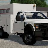 2022 Ford F600 Service Truck V1.0.0.0 - FS25 / FS22 Mod