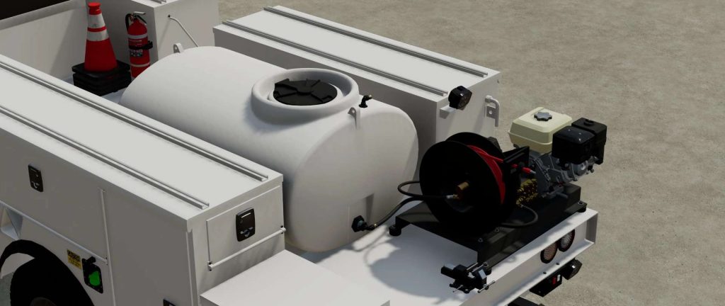 2022 Ford F600 Service Truck V1.0.0.0 - FS25 / FS22 Mod