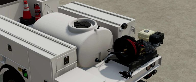 2022 Ford F600 Service Truck V1.0.0.0 - FS25 / FS22 Mod