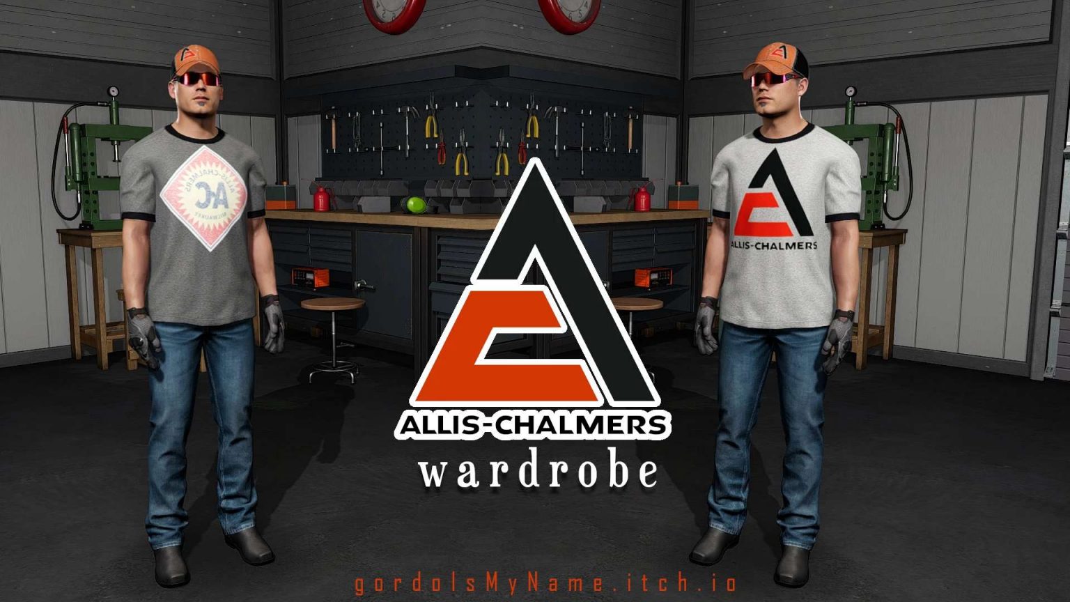 Allis-Chalmers Wardrobe Apparel Pack v1.0.0.0 - FS25 / FS22 Mod