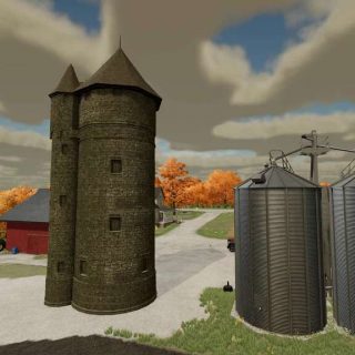 Big Water Tower v1.0.0.0 - FS25 / FS22 Mod