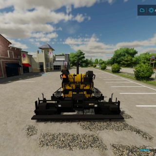 CAT AP1055F Paver v1.0.0.0 - FS25 / FS22 Mod