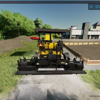 CAT AP1055F Paver v1.0.0.0 - FS25 / FS22 Mod