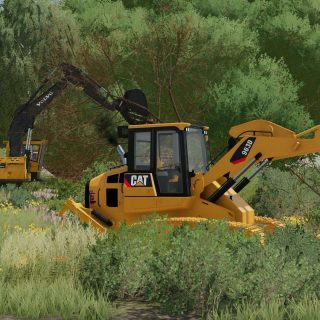 Cat Track Loader Mega Pack v1.1.0.0 - FS25 / FS22 Mod
