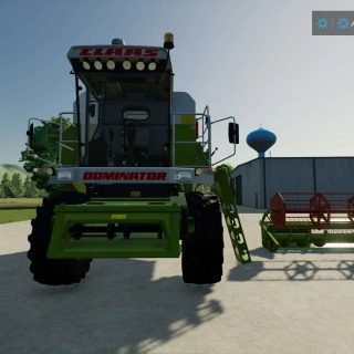 Claas Dominator 108SL v1.2.0.0 - FS25 / FS22 Mod