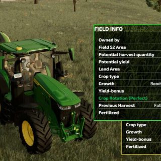 Crop Rotation v2.5.0.0 - FS25 / FS22 Mod