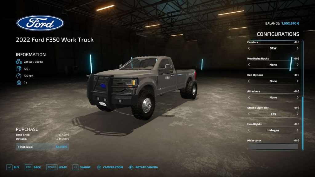 Ford F350 Super Duty v1.2.0.0 - FS25 / FS22 Mod