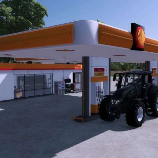 Gas station v1.0.0.0 - FS25 / FS22 Mod