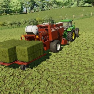 Hesston 4900 Baler v1.0.0.0 - FS25 / FS22 Mod