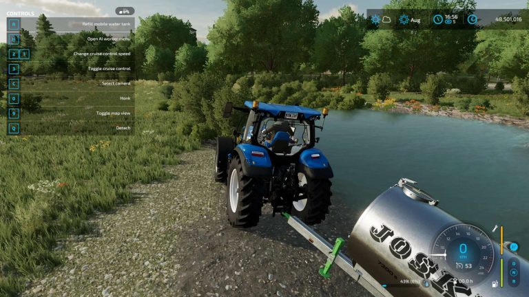 Natural Water Rivers And Ponds Pack v1.1.0.0 - FS25 / FS22 Mod