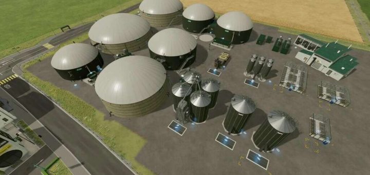 Biogas Plants Mods | FS22 Mods | Farming Simulator 22 Mods