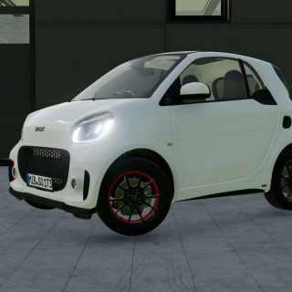 Smart EQ Fortwo Electric 2020 v1.1.0.0 - FS25 / FS22 Mod