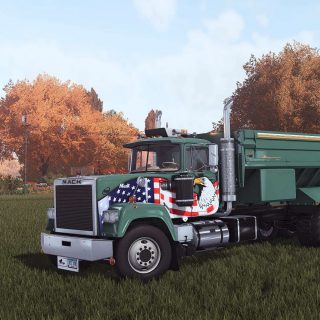 1985 Mack RS700/Super-Liner AR Frame V1.0.0.0 - FS25 / FS22 Mod