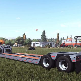 2-axle Lowboy V1.0.0.0 - FS25 / FS22 Mod