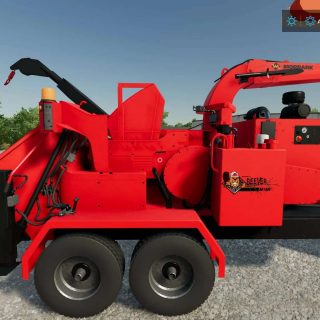 2018 Morbark Beever M18R Tandem Axel Wood Chipper v1.0.0.0 - FS25 ...